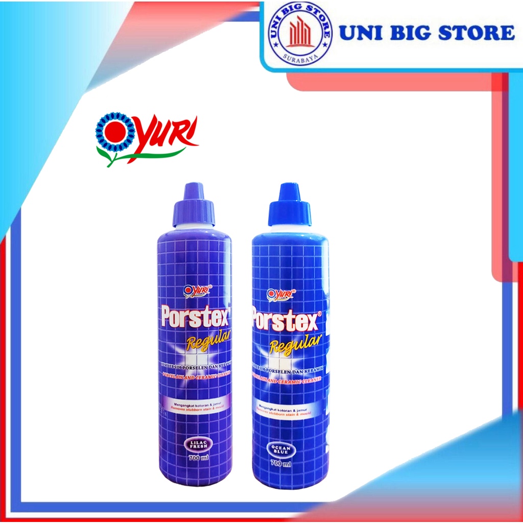 Jual Yuri Porstex Regular Pembersih Lantai Kamar Mandi Lilac Fresh ...