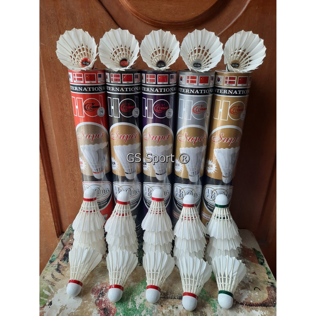Jual SHUTTLECOCK HIQUA SUPER INTERNATIONAL | Shopee Indonesia