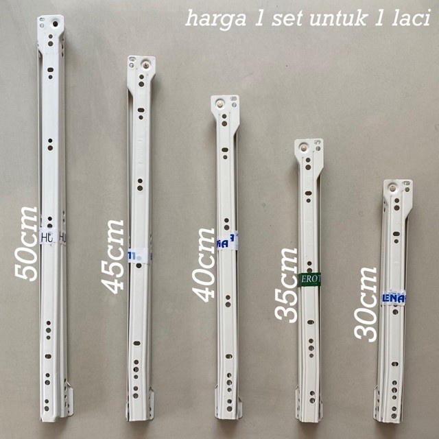 Jual Rel Laci Huben Putih 30cm | Shopee Indonesia