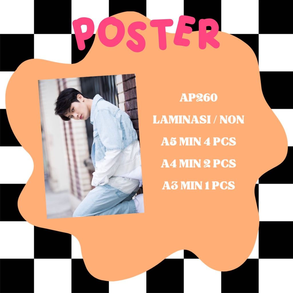 Jual POSTER CUSTOM Indonesia|Shopee Indonesia