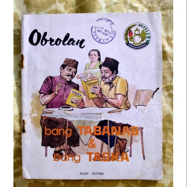 Jual Buku Obrolan Bang Tabanas & Bang Taska | Shopee Indonesia