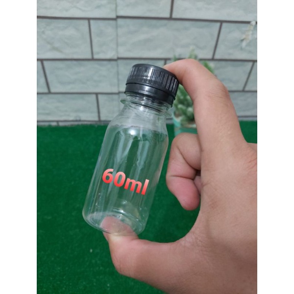 Jual Botol plastik 60ml dan 100ml | Shopee Indonesia
