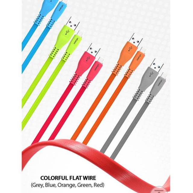Jual KABEL Charger data USB VIVAN Wellcomm (IPHONE , XIAOMI, OPPO, VIVO,,SAMSUNG) | Shopee Indonesia