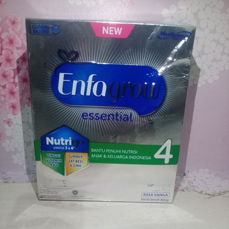 Jual enfagrow essential 4 vanila 800gr / 1800gr | Shopee Indonesia