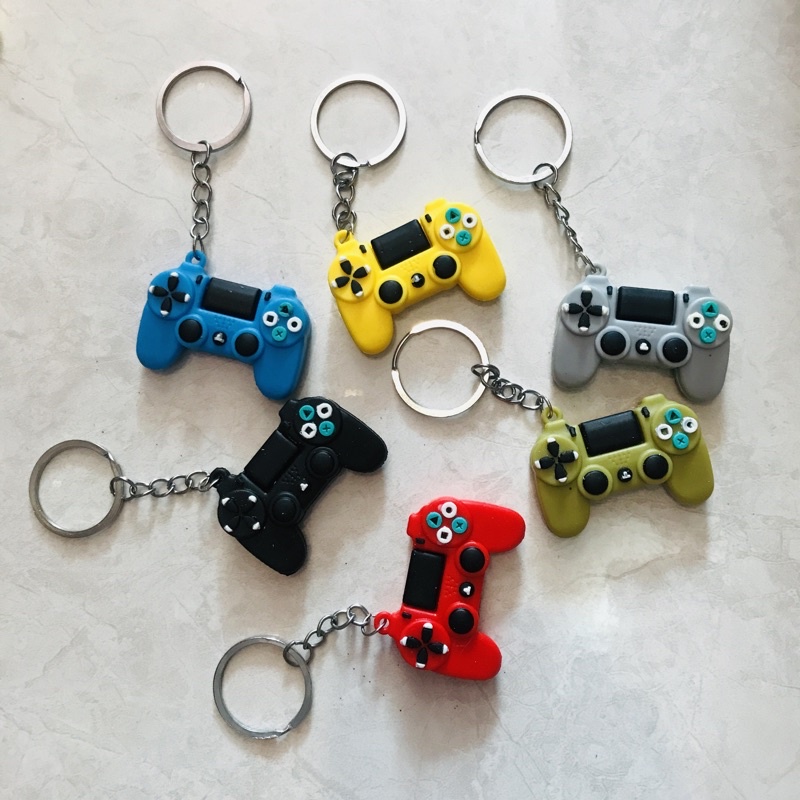Jual Gantungan Kunci Joystick Video Game Controller PS4 Keychain ...