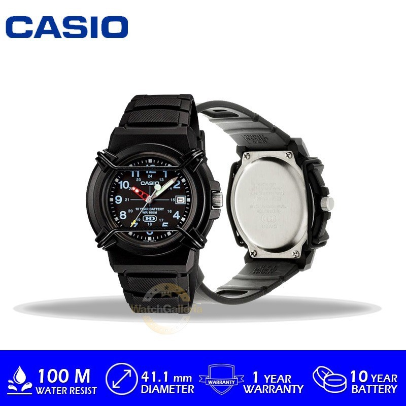 Casio General Analog HDA-600B-1BVDF / HDA600B / HDA600B1 | Shopee Indonesia