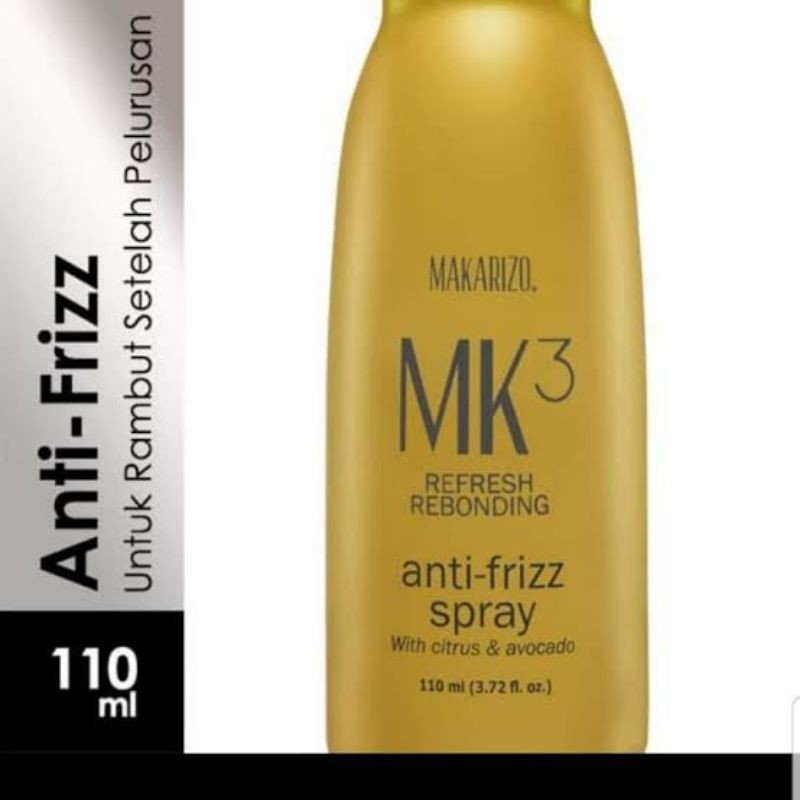 Jual Makarizo MK3 Anti Friz Spray 110ml | Shopee Indonesia