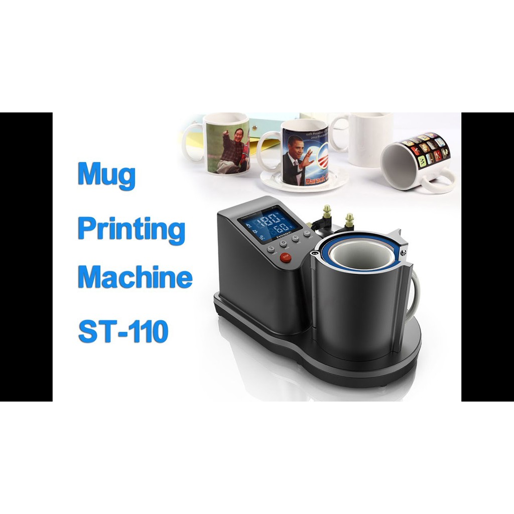 Jual Mesin Cetak Mug Gelas St-110 Mug Press Sublimation Machine ...
