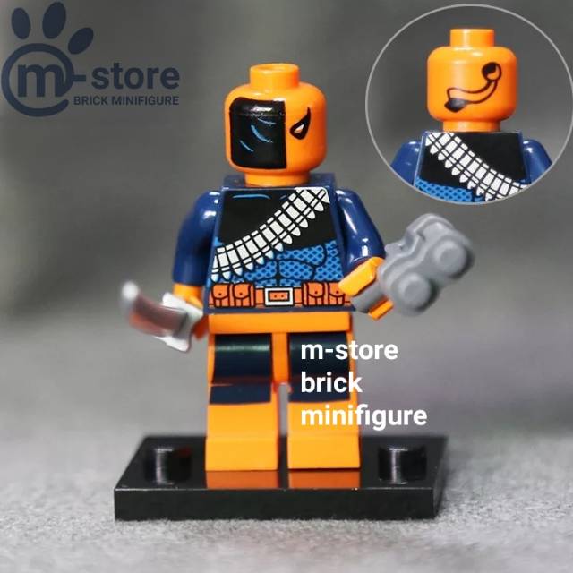 Jual lego deathstroke death stroke brick minifigure Indonesia|Shopee ...