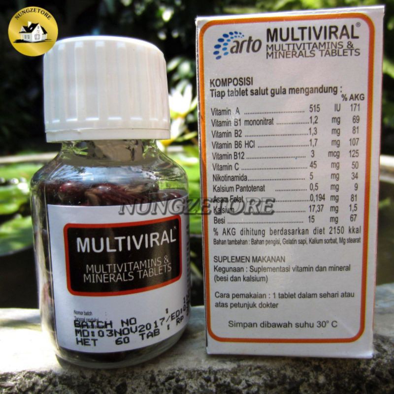 Jual Multiviral (Foto hanya contoh, Cek Expired Date terbaru) Indonesia ...