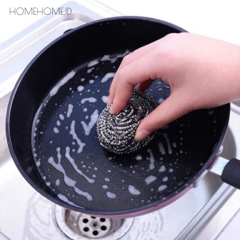 Jual Kawat Cuci Piring Besi | Pembersih Kerak Penggorengan Panci ...