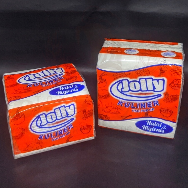 Jual Tissue makan Jolly pop up 90 gr/ kemasan ekonomis tisu jolly pop ...
