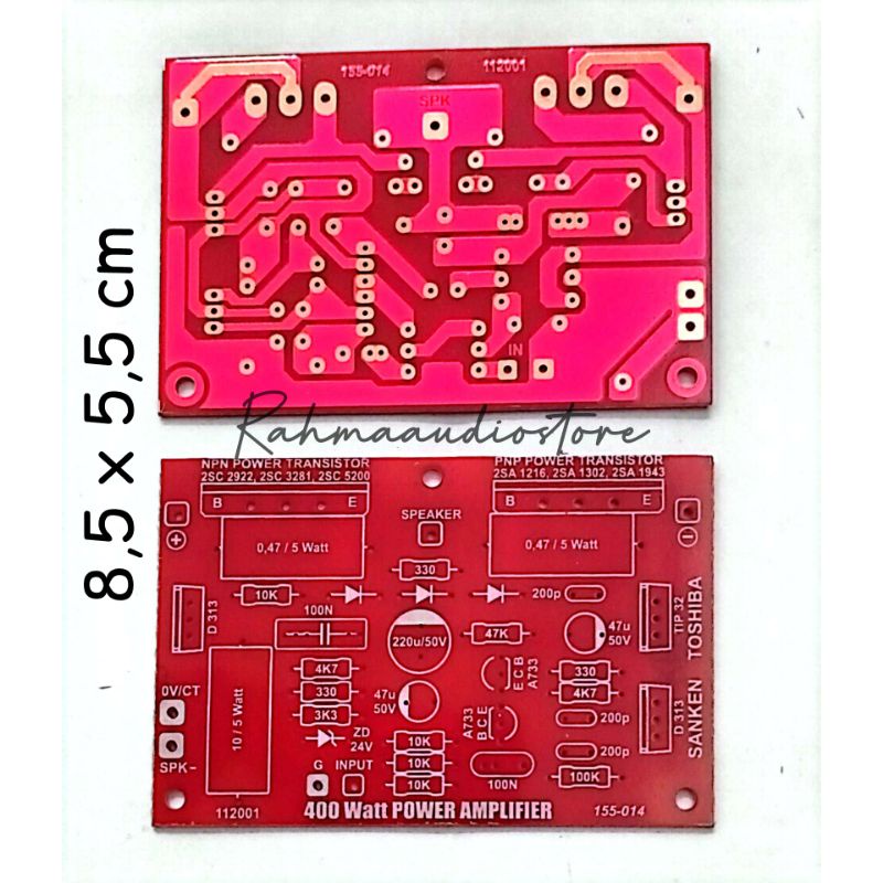 Jual PCB POWER 400W MONO | Shopee Indonesia