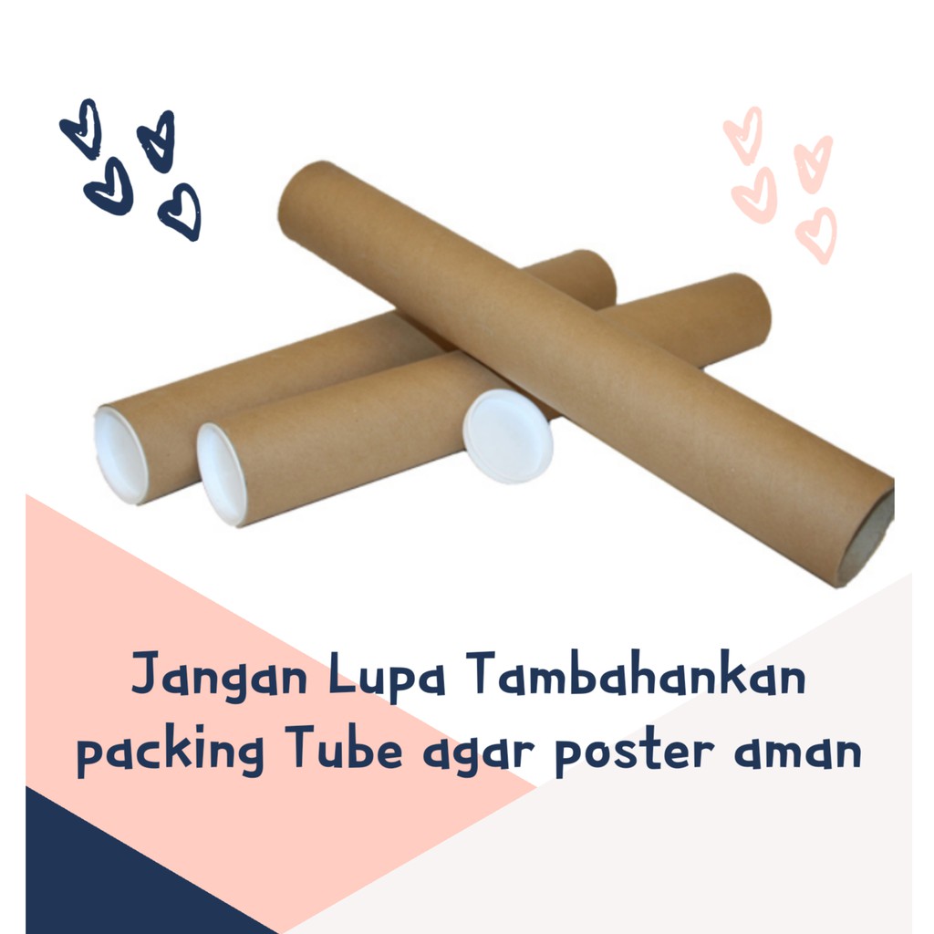 Jual tube untuk packing poster selongsong kardus kertas | Shopee Indonesia