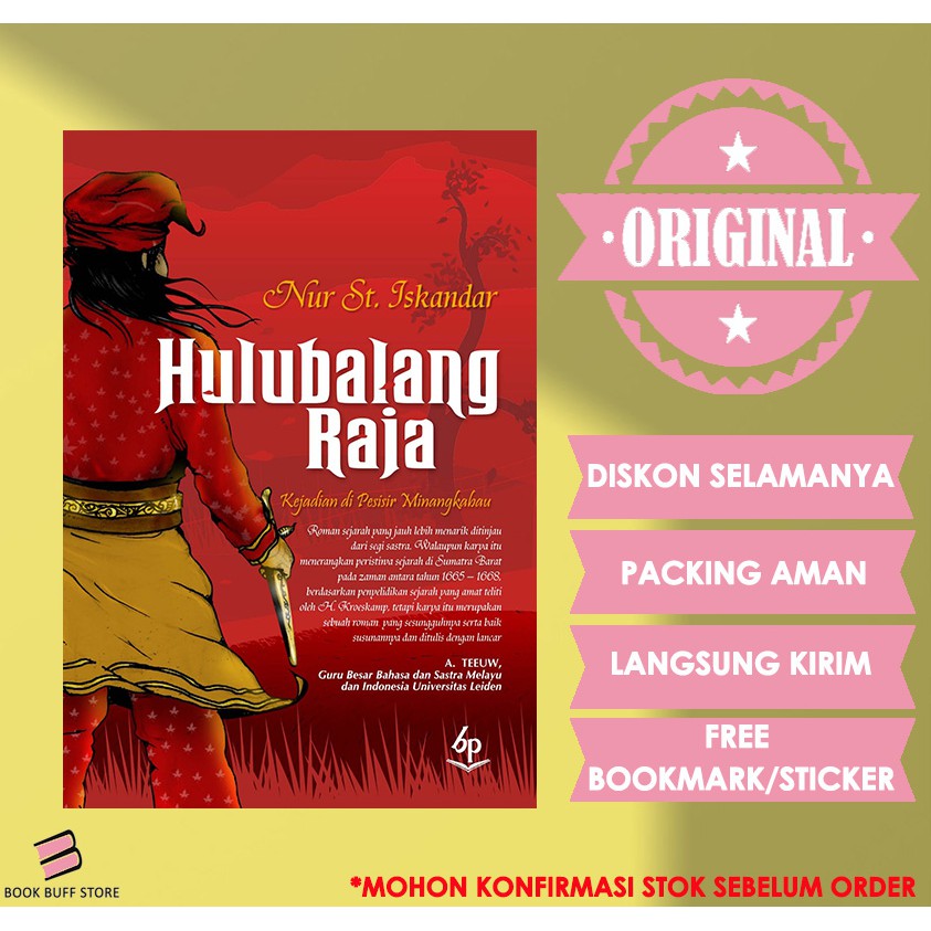 Jual Hulubalang Raja - BALAI PUSTAKA - ORIGINAL | Shopee Indonesia