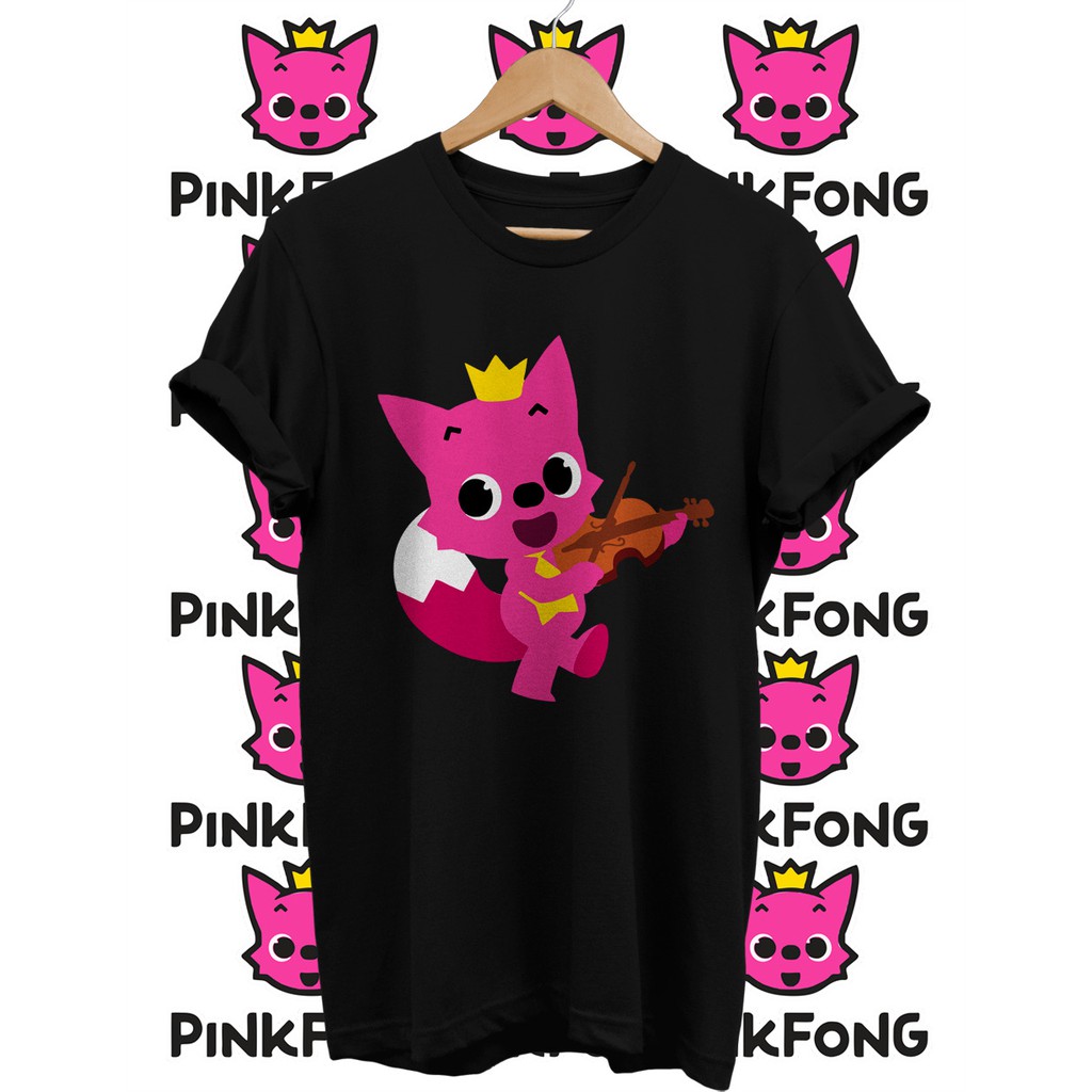 Jual KAOS PINKFONG ICON STAR - Kaos Baby shark Pink Fong - Tshirt Pink ...