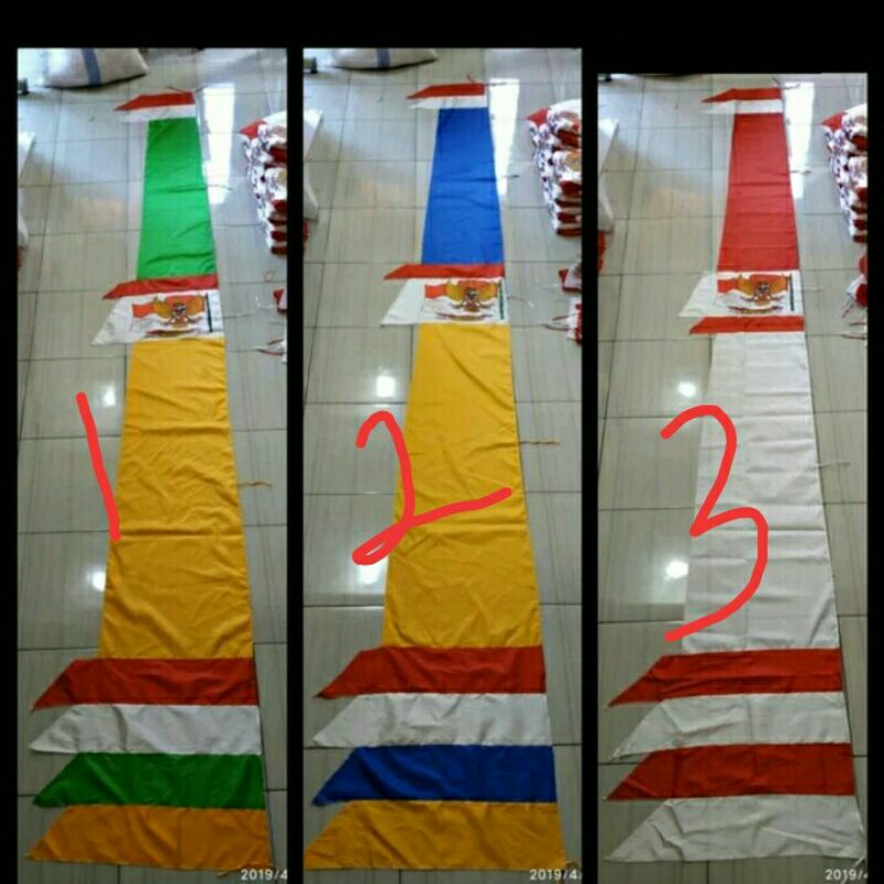 Jual Bendera umbul umbul bandir garuda | Shopee Indonesia