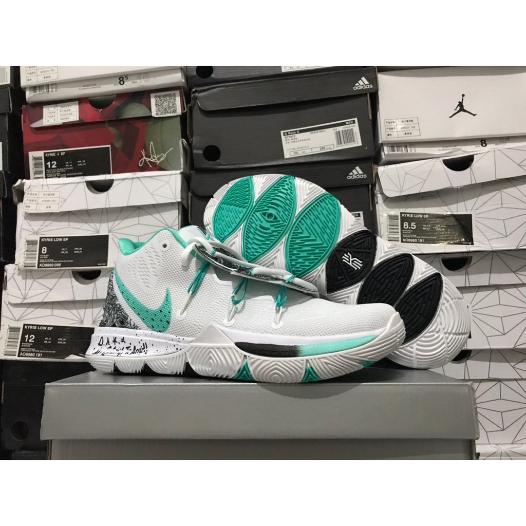Jual SEPATU BASKET NIKE KYRIE 5 MINT GREEN REPLIKA BOX ORIGINAL ...