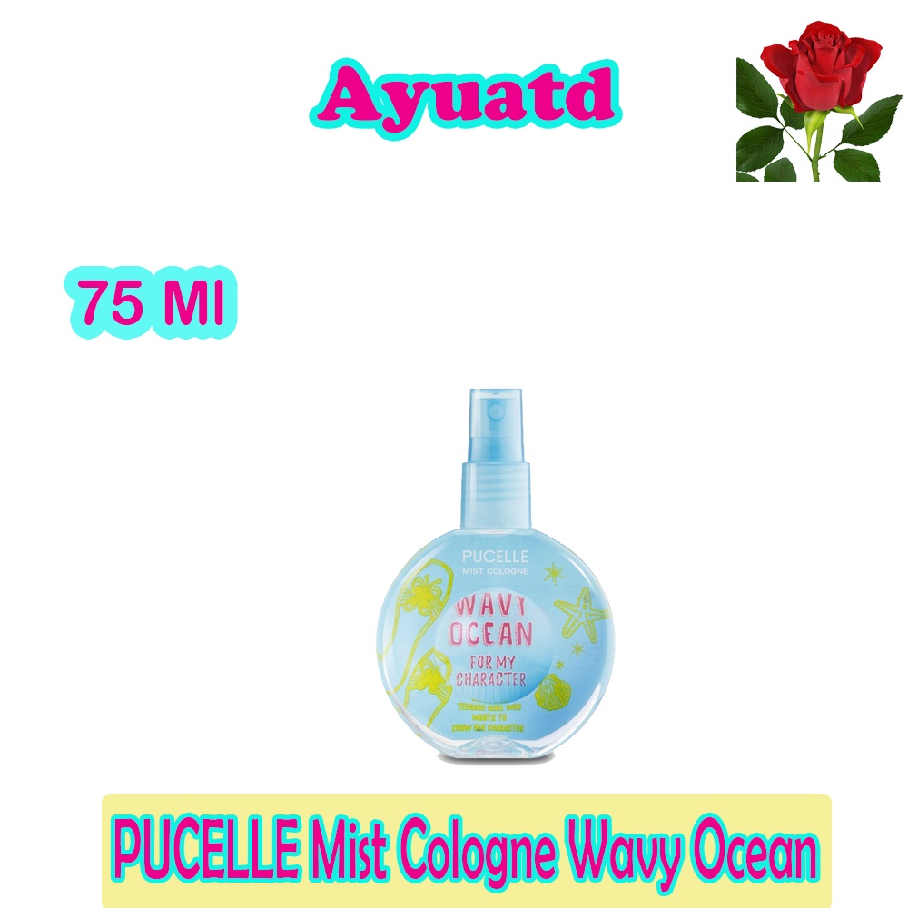 Jual PUCELLE Mist Cologne Wavy Ocean For My Character 75ml | Shopee ...