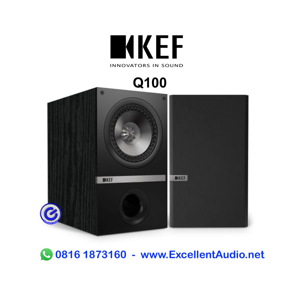 Jual KEF Q100 pasif bookshelf speaker Indonesia|Shopee Indonesia