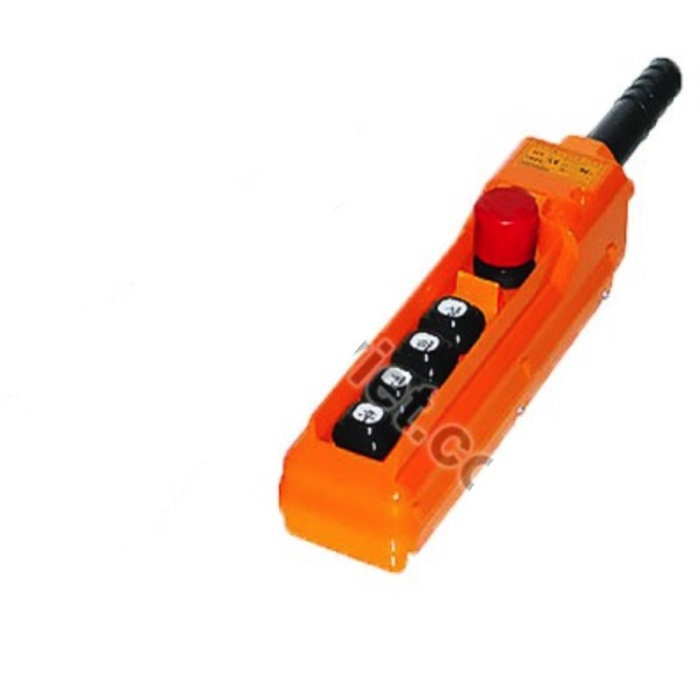 Jual Hanyoung Hoist Push Button Switch 1024SBB 4 Button With Emergency ...