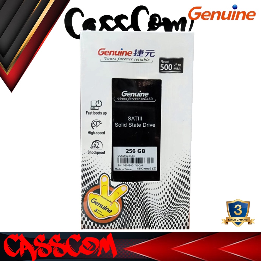 Jual SSD Genuine 256GB Sata 3 - SSD 3D Nand 256 GB 2.5" | Shopee Indonesia