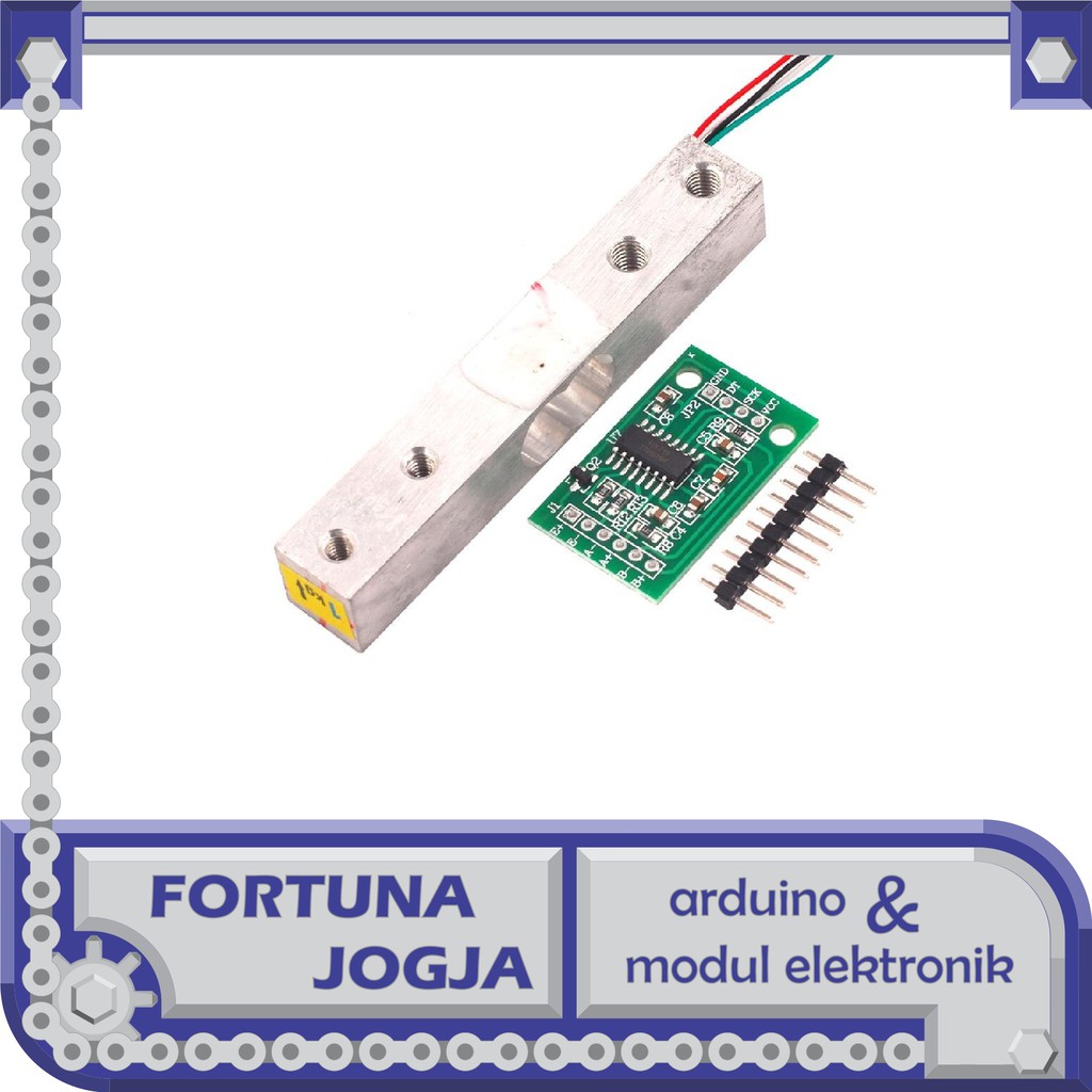 Jual Load Cell Sensor dan Modul HX711 24bit ADC Board | Shopee Indonesia