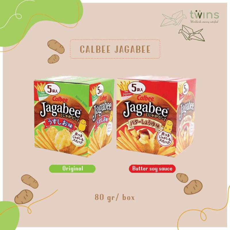 Jual Calbee Jagabee Potato Stick Pack Original/ Butter Soy Indonesia|Shopee Indonesia