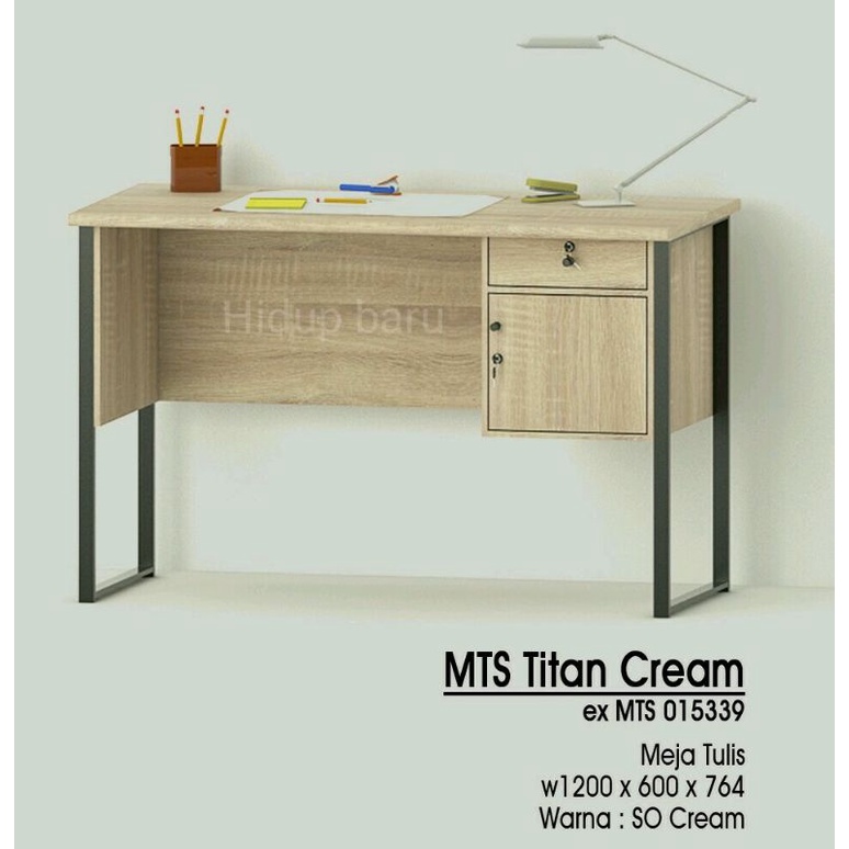Jual Meja kantor Titan by Olympics / MTS titan / office desk table ...