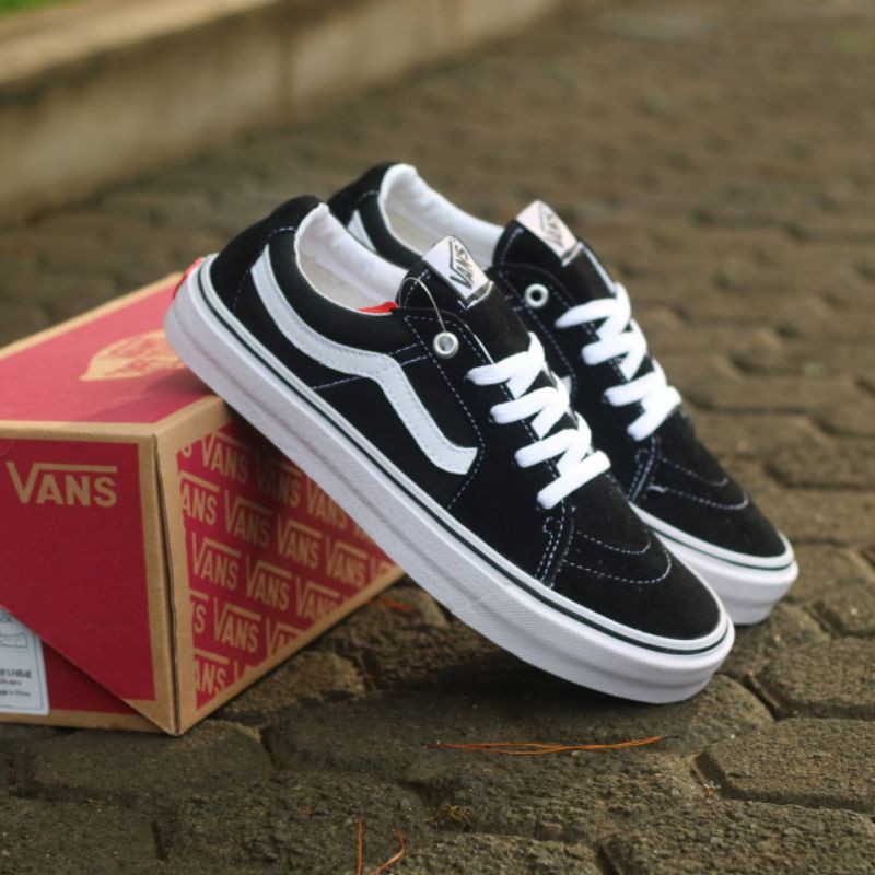 Jual Sepatu Vans Sk8 Low sneakers cewe cowo murah Indonesia|Shopee ...