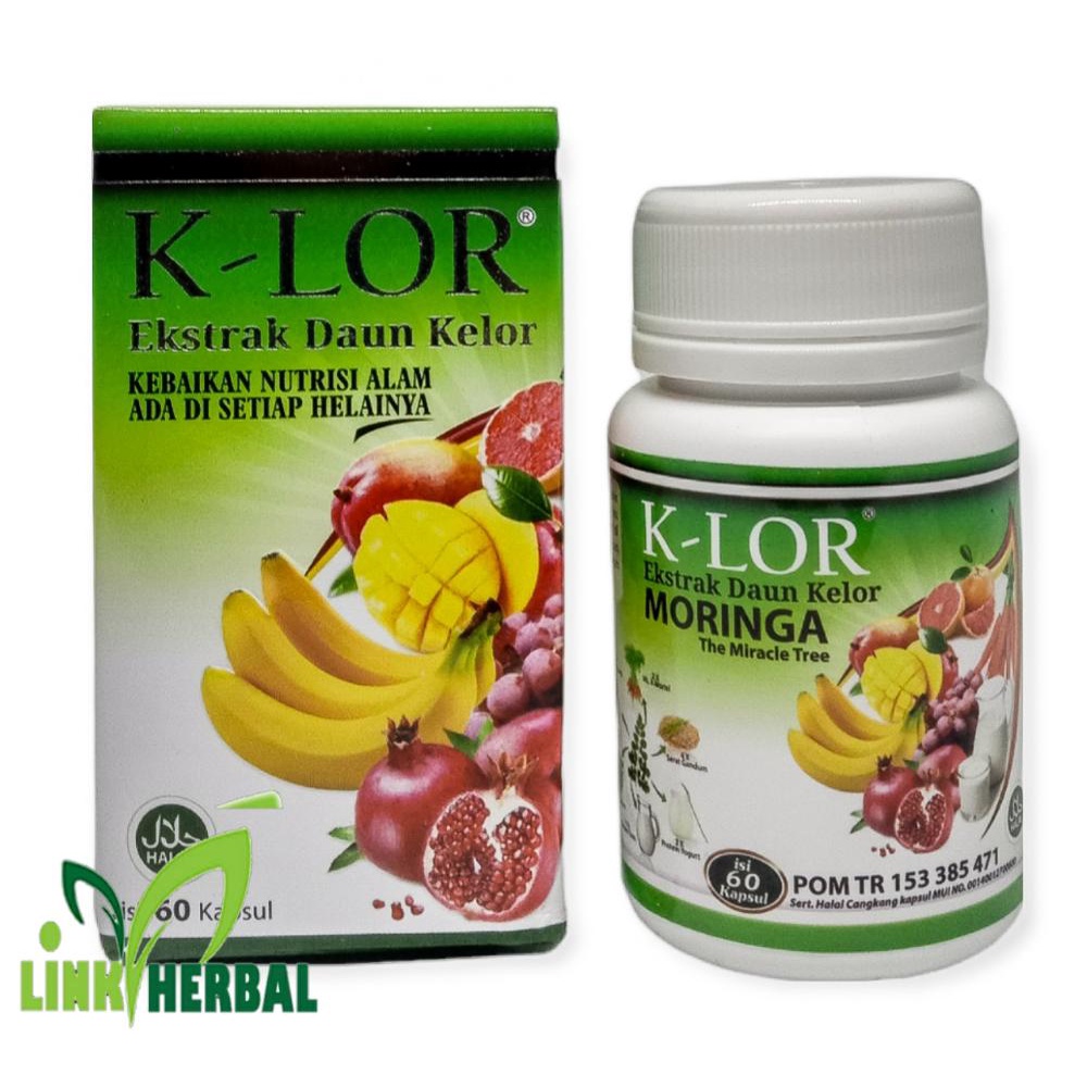 Jual Kapsul K-Lor - Ekstrak Daun Kelor Moringa Darusyifa Alami | Shopee ...