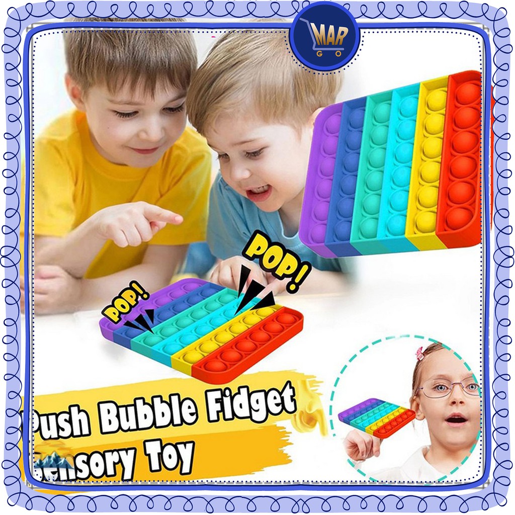 Jual Pop It Mainan Anak Popit mainan Fidget Push Pop It Mainan | Shopee ...