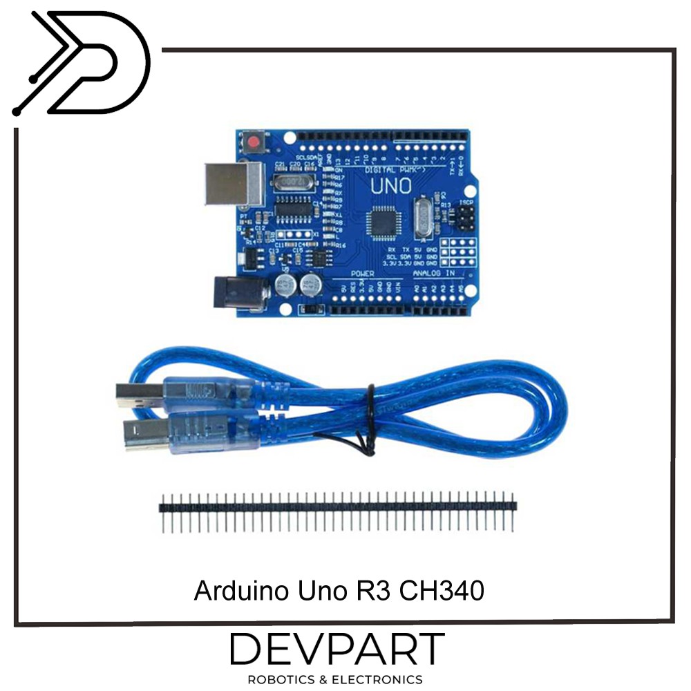 Jual Arduino Uno R3 SMD CH340 Atmega328P + USB Cable Indonesia|Shopee ...
