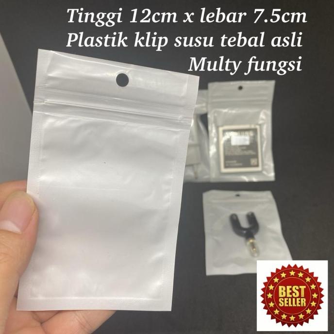 Jual Plastik Zip Plastik Ziplock Plastik Klip Plastik Susu ukura 12CM X ...