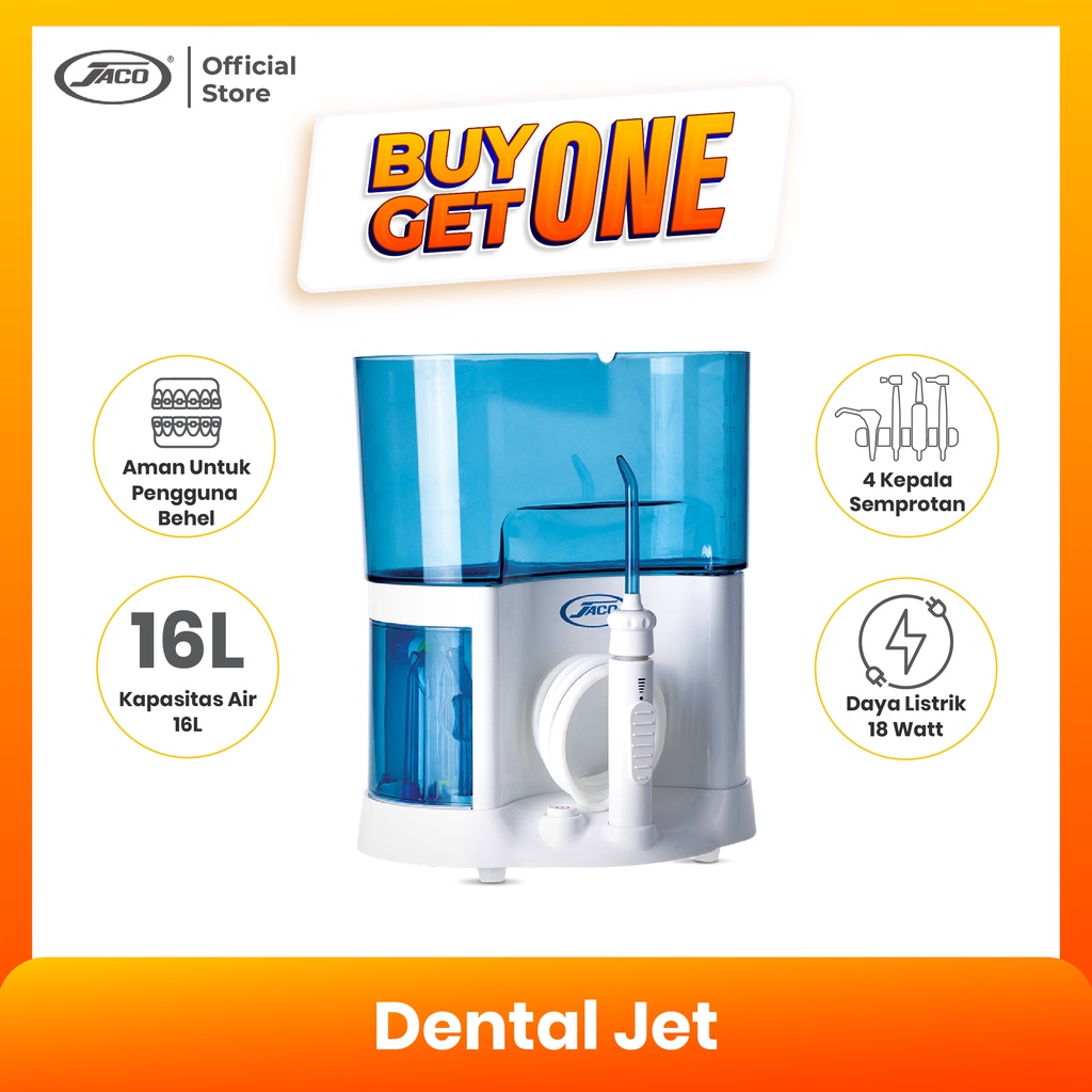 Jual BUY 1 GET 1 - Water Flosser Water Pik Pembersih Kerang Gigi ...