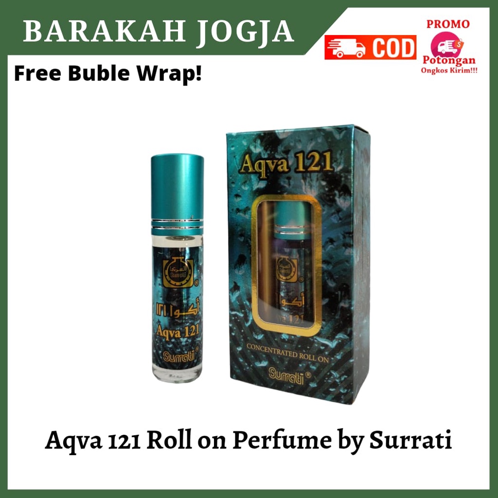 Jual PARFUM SURRATI AQVA 121 ROLL ON 6ml | Parfum Arab Original by ...