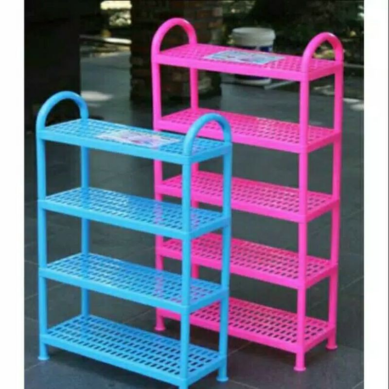 Jual Rak Sepatu Plastik 4 Susun Indonesia|Shopee Indonesia