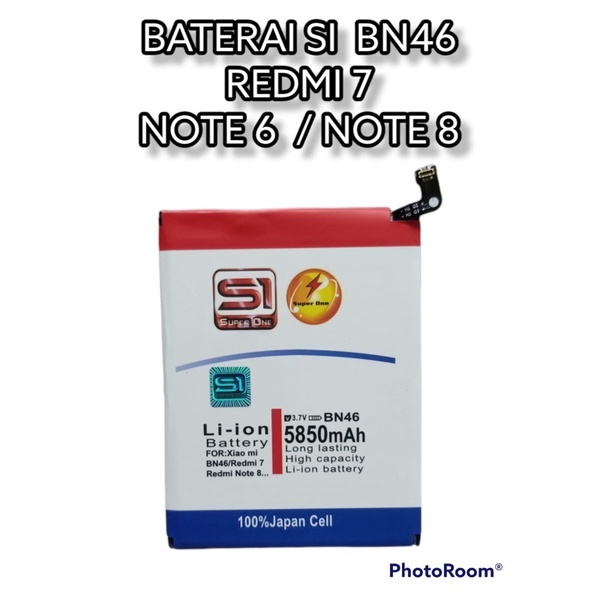Jual REDMI 7, note6, note 8 BN 46 bn 46 BN-46 XIAOMI BATERAI BATTERRY SUPER ONE DOUBLE IC LONG ...