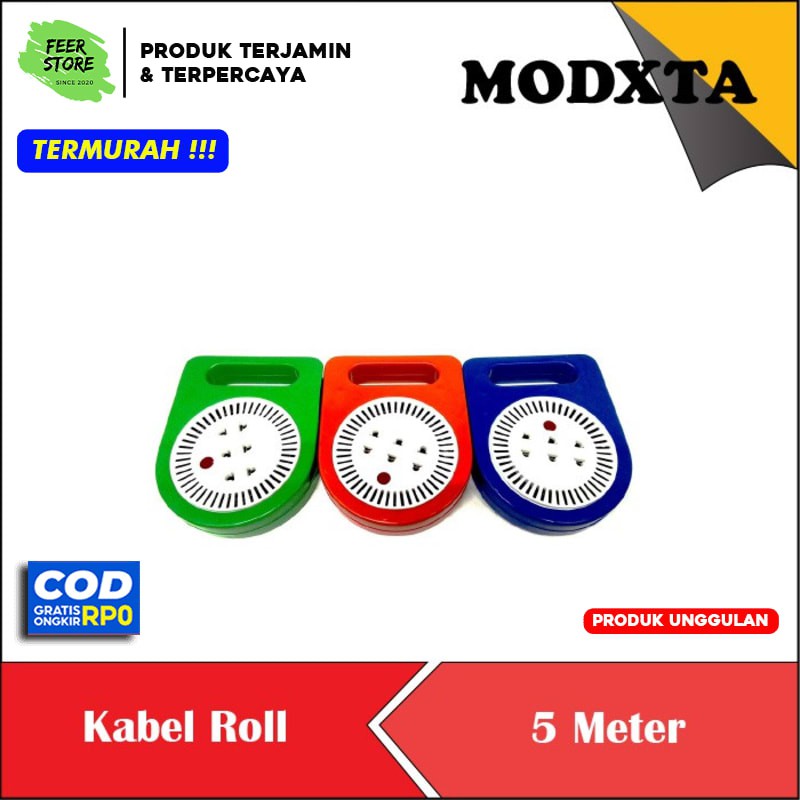 Jual Kabel Roll / Extention Roll Cable Murah | Shopee Indonesia