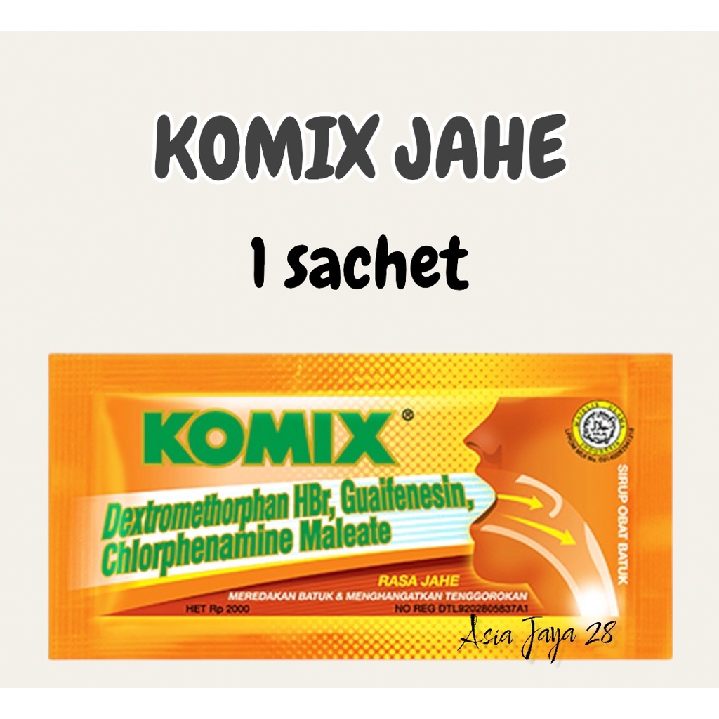 Jual Komix Adult Jahe Pack 1 Sachet 7ml | Shopee Indonesia