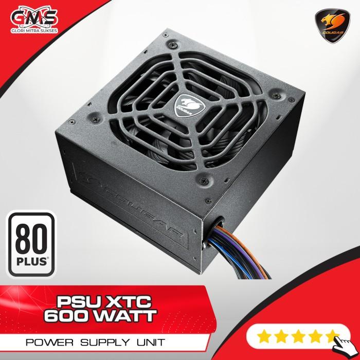 Jual Cougar Gxtc 600W - 80+ Plus Psu Active Pfc Color Cables - Psu Xtc 600W Guaranteed | Shopee ...