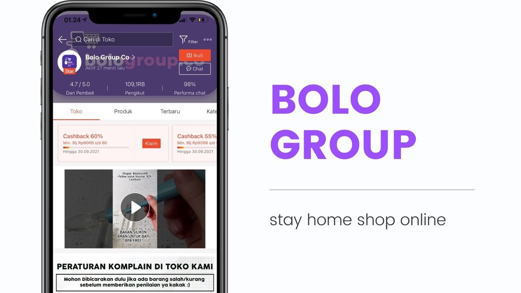 Produk Bolo Group Co | Shopee Indonesia