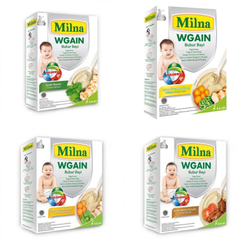 Jual MILNA WEIGHT GAIN 6 - 12 bln|8 - 12 bln | Shopee Indonesia