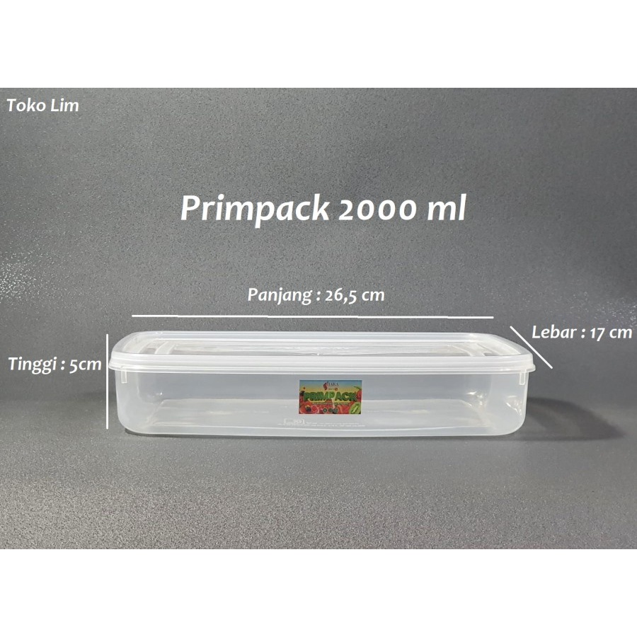 Jual Kotak makan / Container / Sealware PRIMPACK 2000 ML CJP isi 1 ...