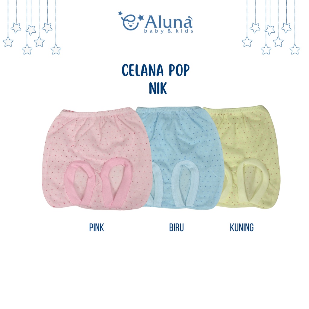 Jual Celana Pop Bayi Polkadot Warna Newborn Bahan Katun PE Aluna | Shopee Indonesia
