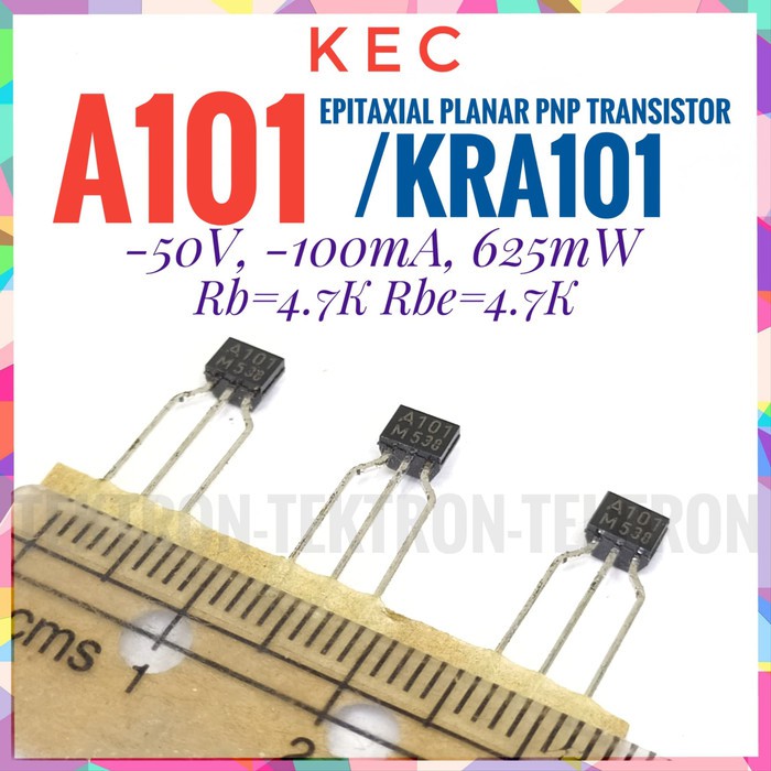 Jual Transistor A101 KRA101 Epitaxial Planar PNP Tr KEC | Shopee Indonesia