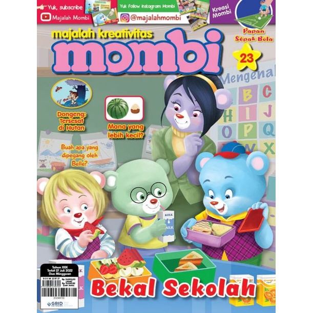 Jual Majalah Anak Mombi no. 23 eds Juli 2022 | Shopee Indonesia