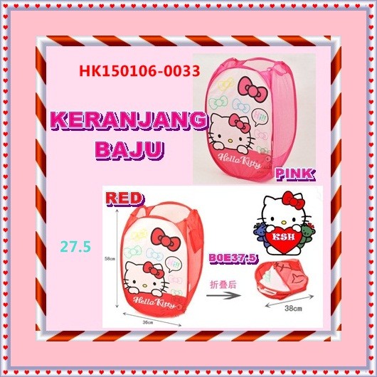 Jual LAUNDRY BAG HELLO KITTY | Shopee Indonesia