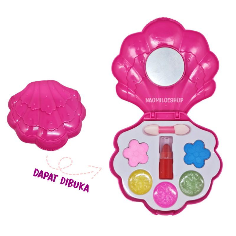 Jual MAINAN MAKE UP SET BENTUK KERANG PRINCESS COLLEE DOLL makeup ...