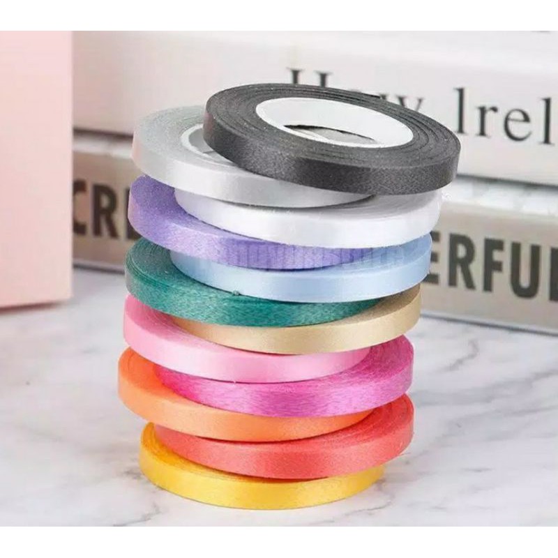 Jual Pita Satin Tali Ribbon untuk dekorasi balon mengkilap dan kuat ...